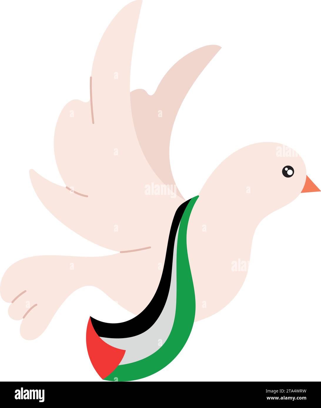 palestine peace dove flag Stock Vector Image & Art - Alamy