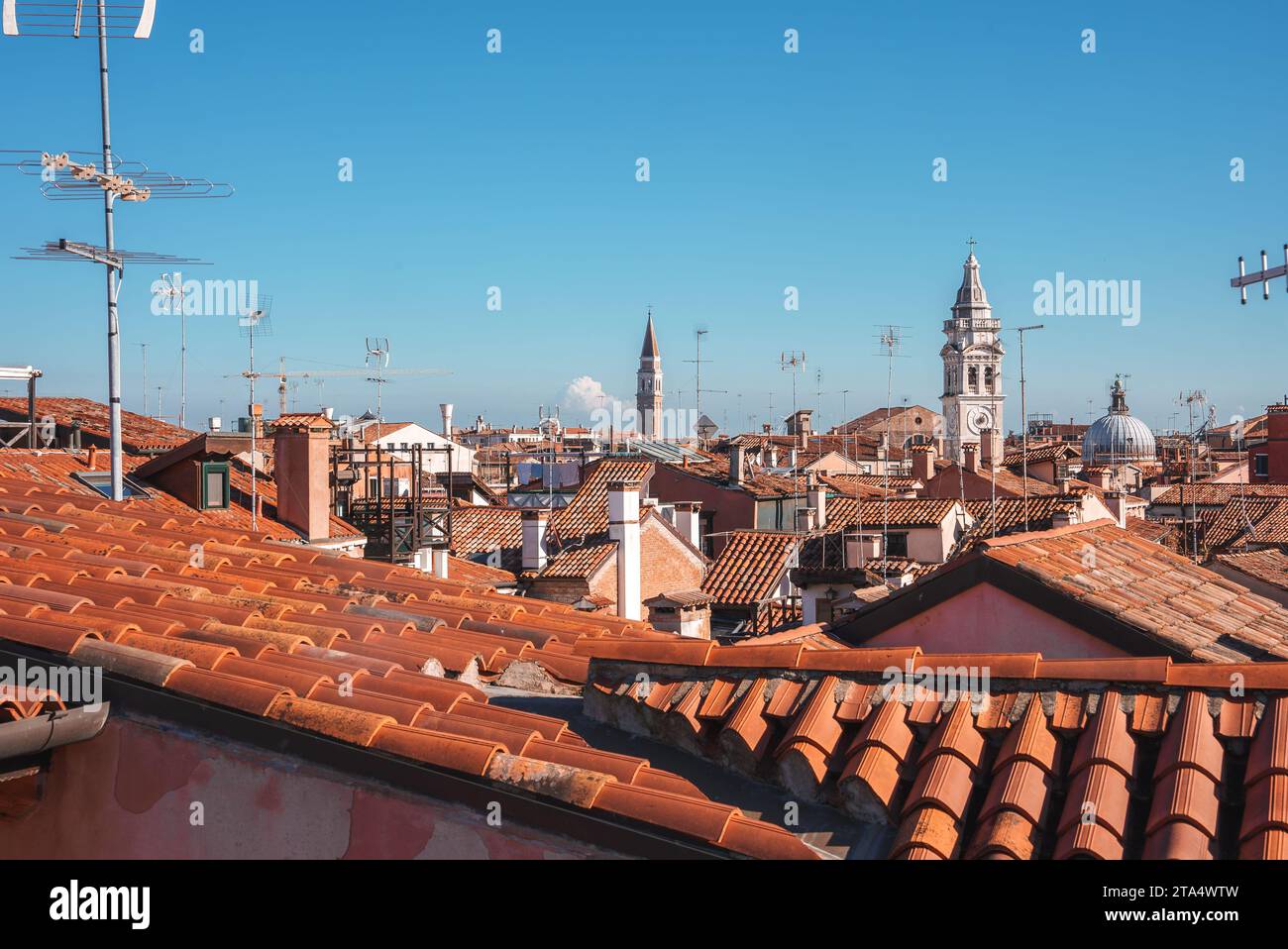 Breathtaking Bird's Eye View of Venice, Italy's Iconic Canals and ...