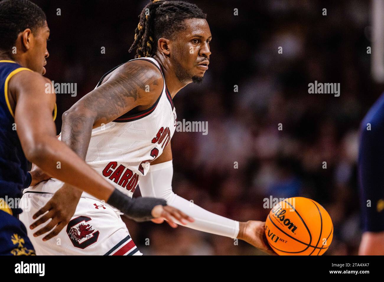 November 28, 2023: South Carolina Gamecocks forward B.J. Mack (2) is ...