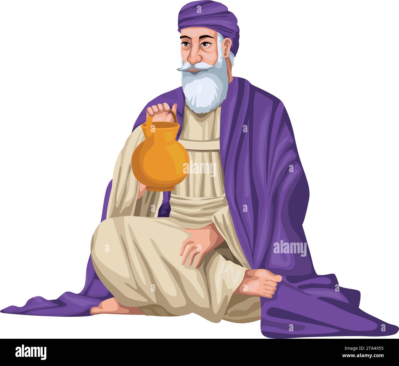 Guru purnima festival Cut Out Stock Images & Pictures - Alamy