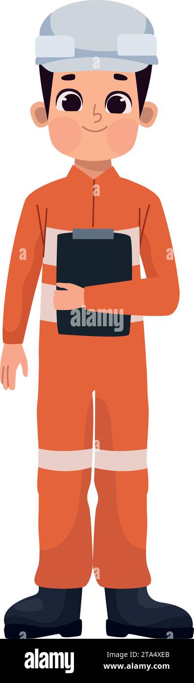 adult man wearing safety equipment Stock Vector Image & Art - Alamy