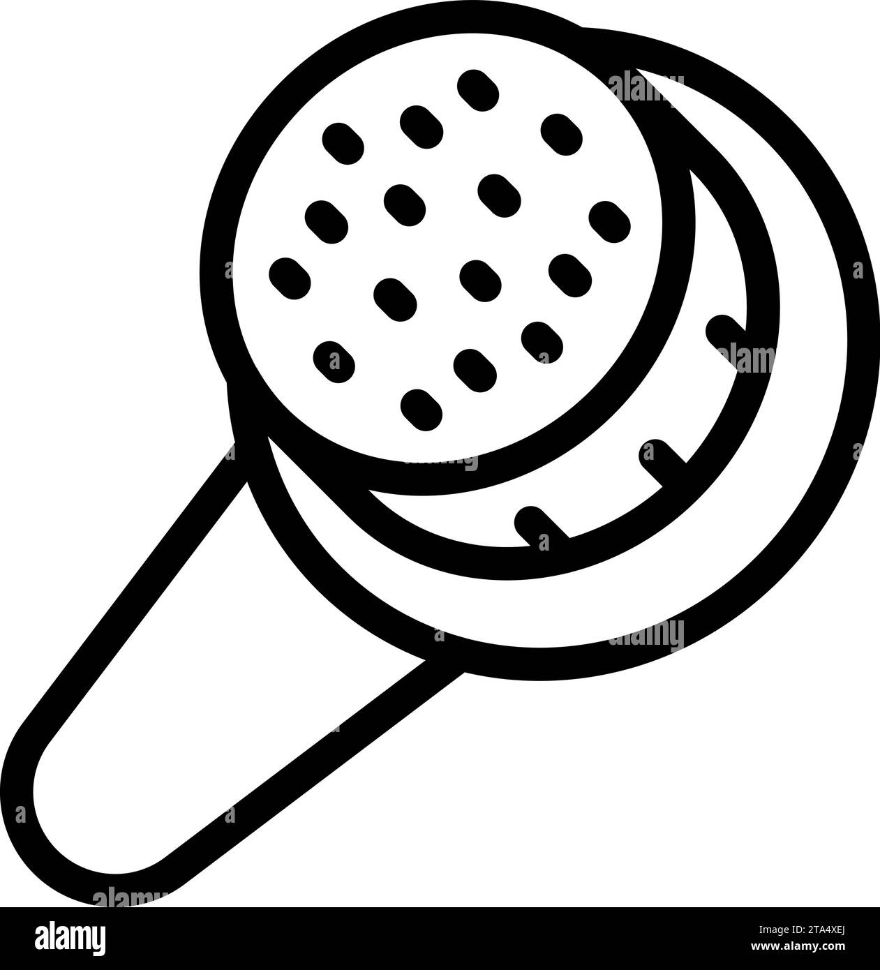 Skin care brush icon outline vector. Physique drainage massage ...