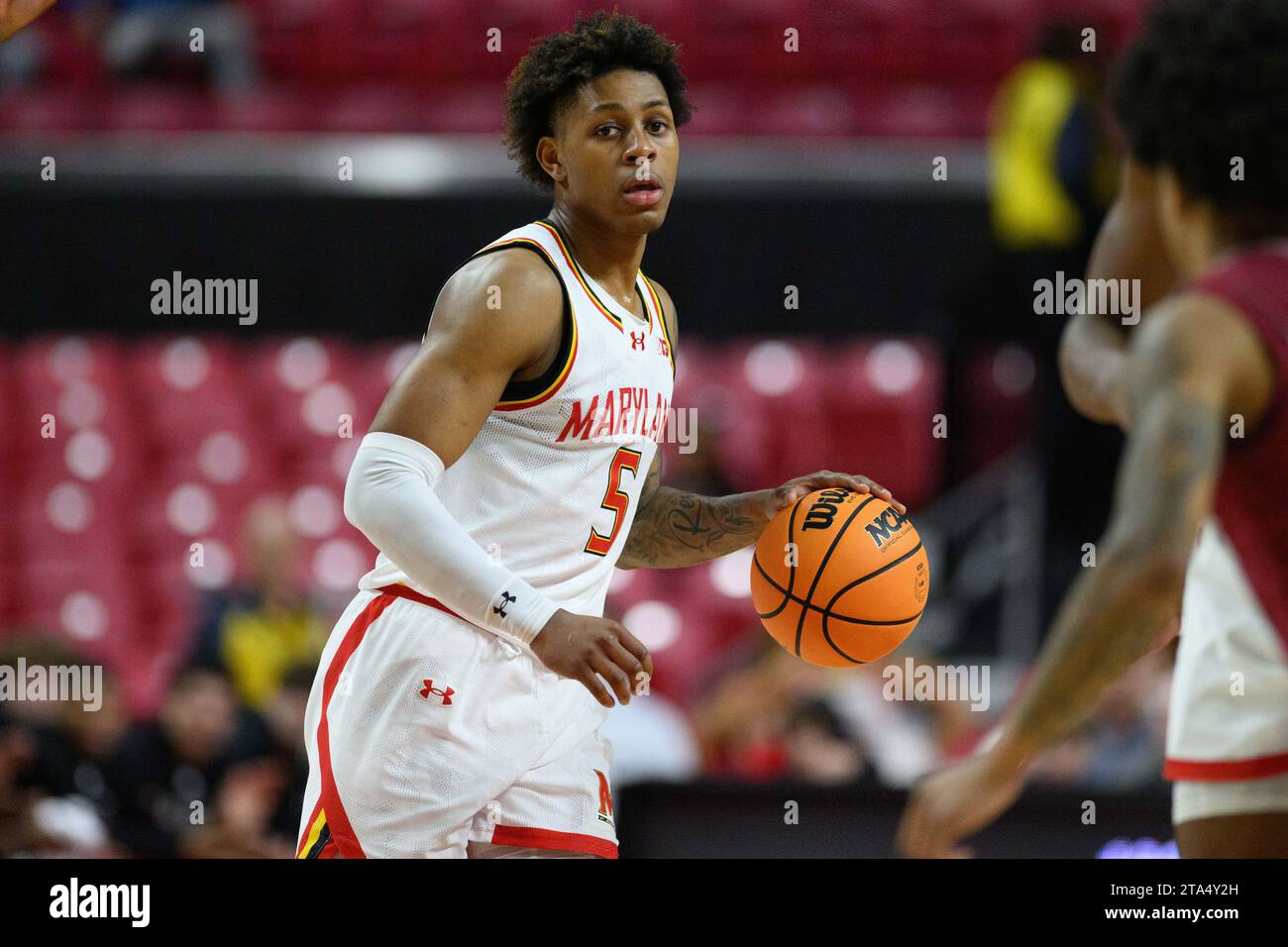 College Park, United States. 28th Nov, 2023. November 28, 2023: DeShawn ...