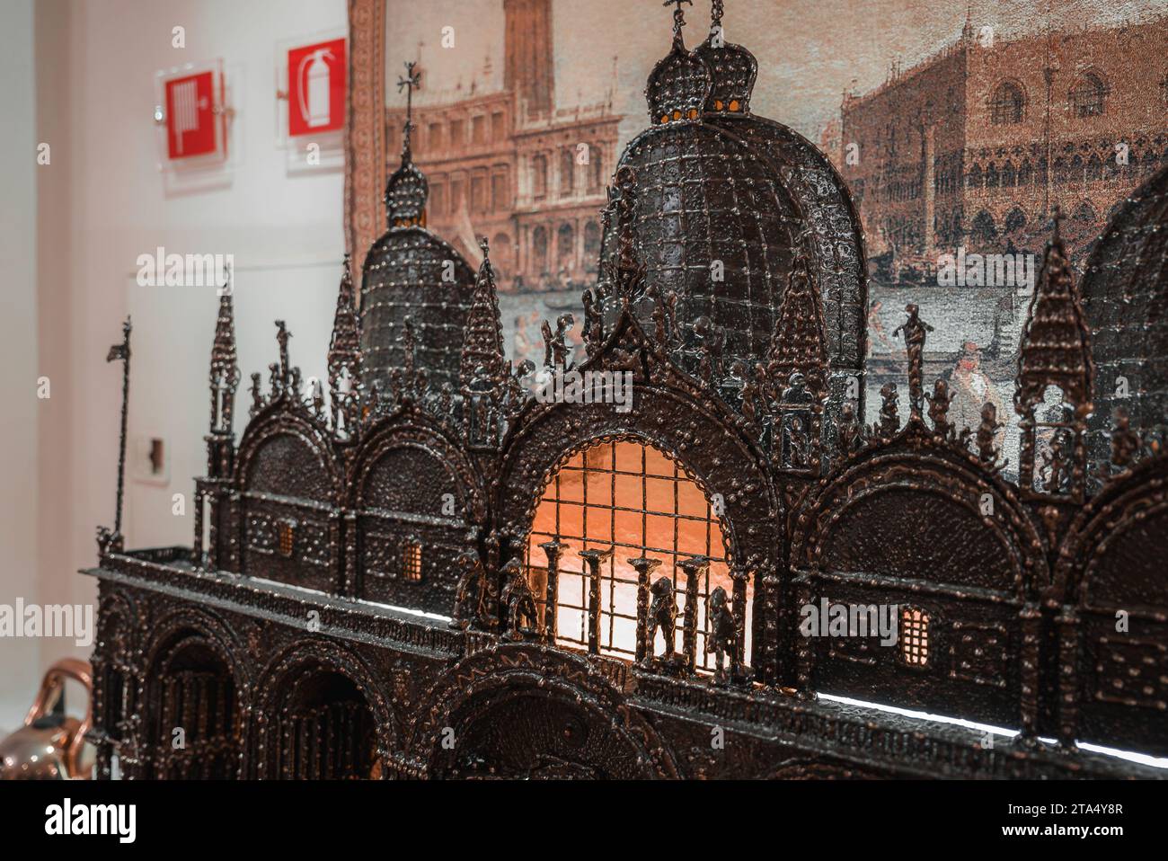 Discover a stunning model of Venice in a museum setting, showcasing ...