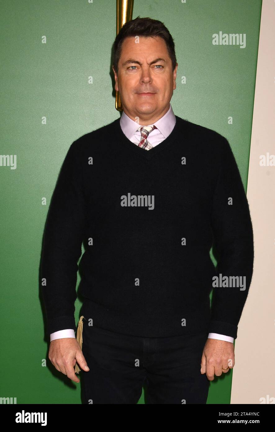 Los Angeles, Ca. 28th Nov, 2023. Nick Offerman at the LA Premiere of ...