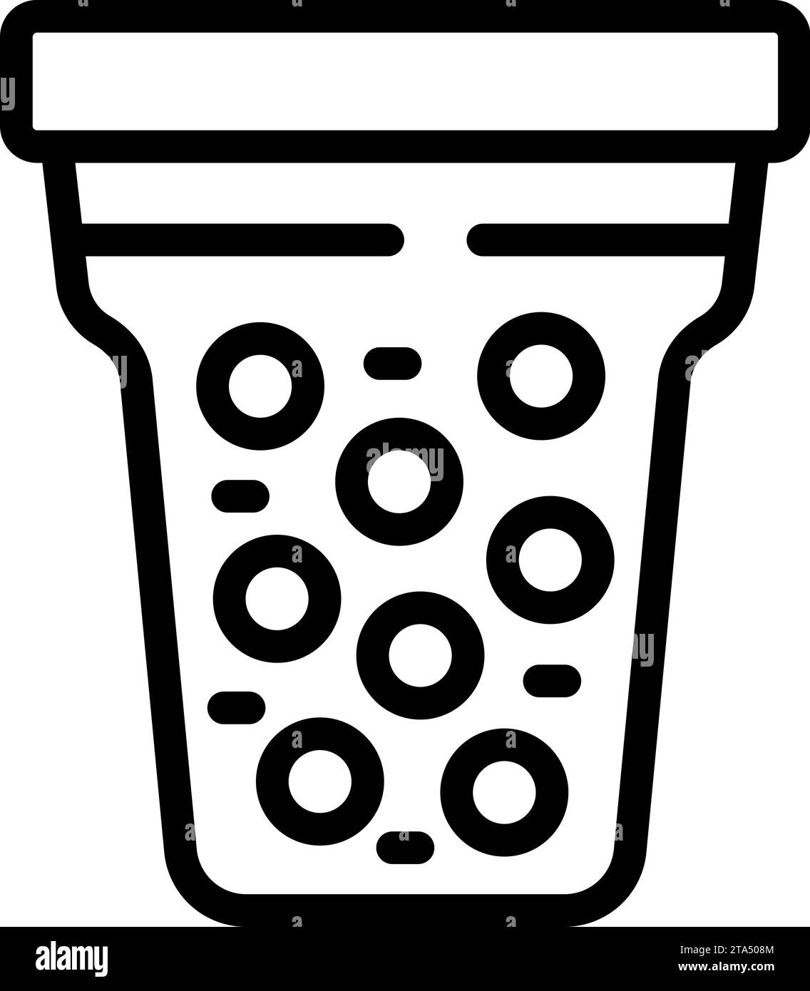 Boba tea drinking Black and White Stock Photos & Images - Alamy