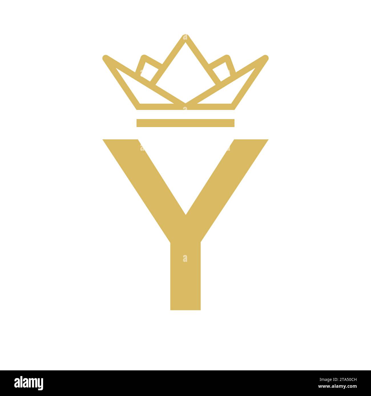 Initial Letter Y Crown Logo. Crown Logo for Beauty, Fashion, Star ...