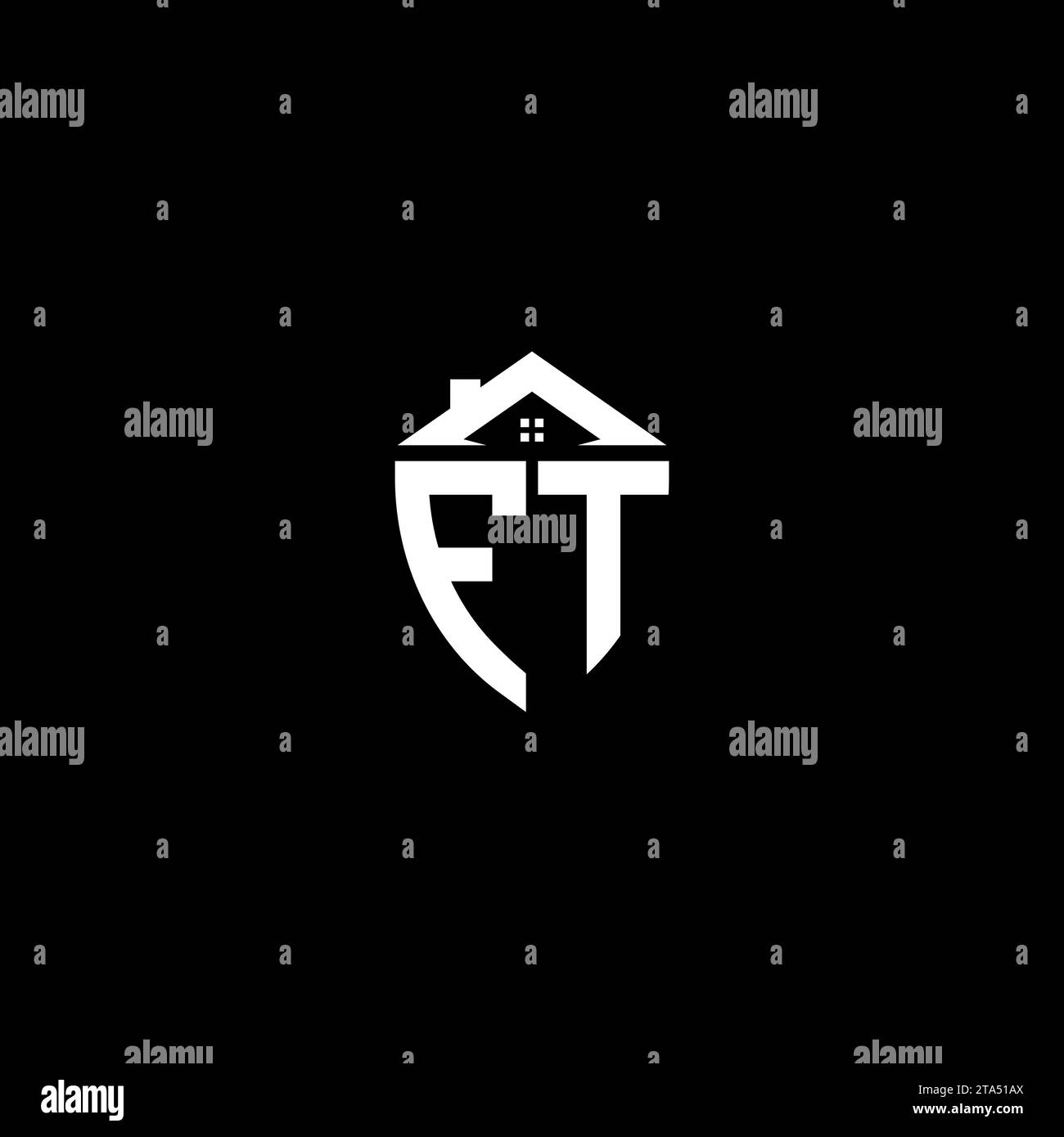 Ft modern logo Black and White Stock Photos & Images - Alamy