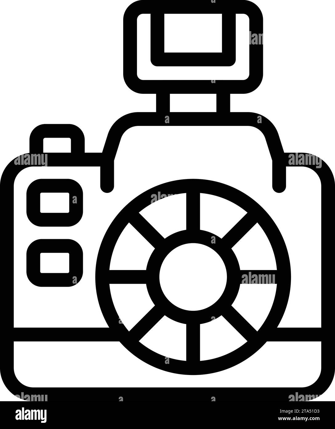 Photo camera gadget icon outline vector. Capturing images apparatus ...