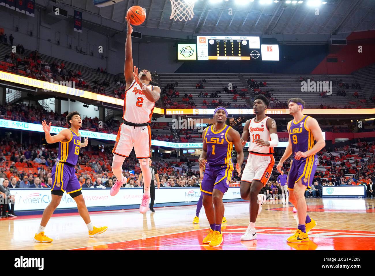SYRACUSE, NY - NOVEMBER 28: Syracuse Orange Guard JJ Starling (2 ...
