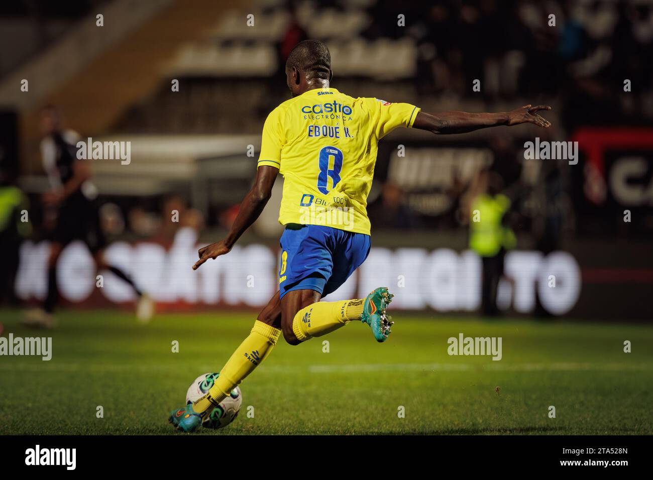Eboue Kouassi during Liga Portugal 23/24 game between SC Farense and FC ...