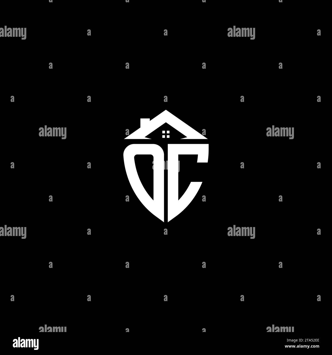 Oc home logo hi-res stock photography and images - Alamy
