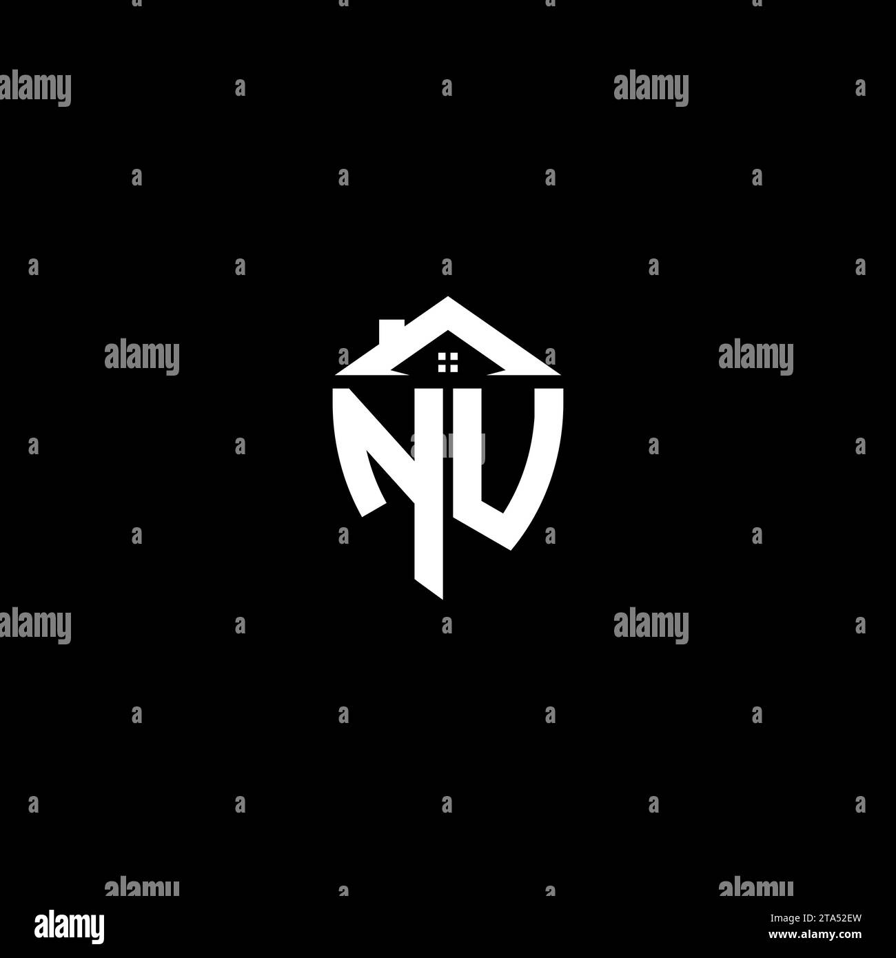 Nu modern logo hi-res stock photography and images - Alamy