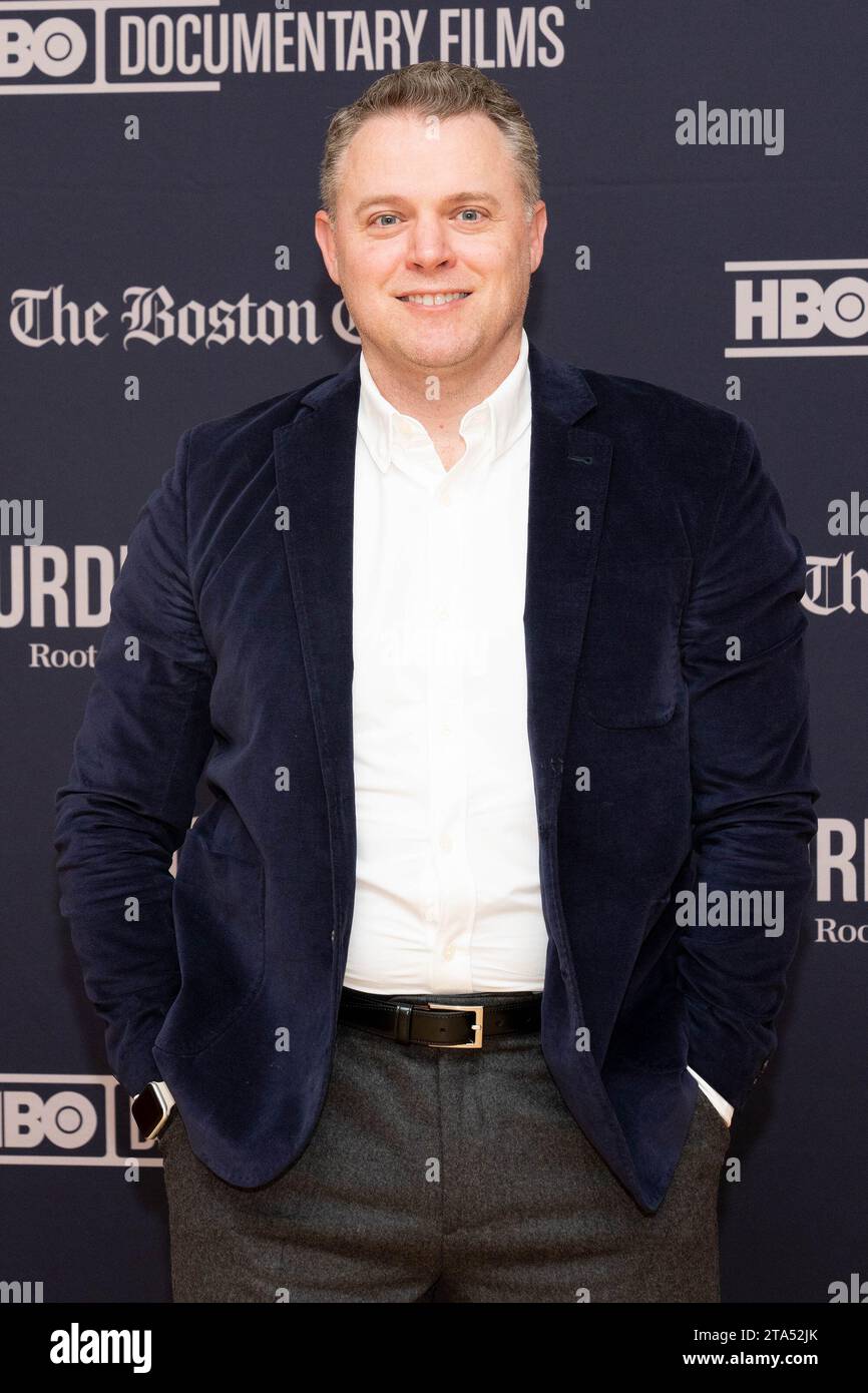 Boston, MA, USA. 28th Nov, 2023. Director Jason Hehir attends Murder in ...