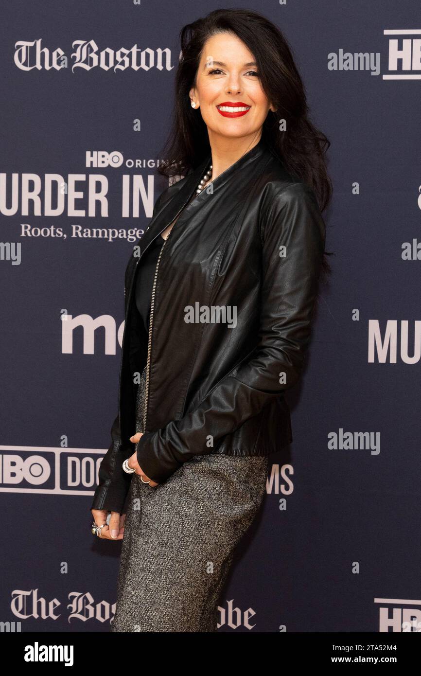 Boston, MA, USA. 28th Nov, 2023. Linda Pizzuti Henry attends Murder in ...