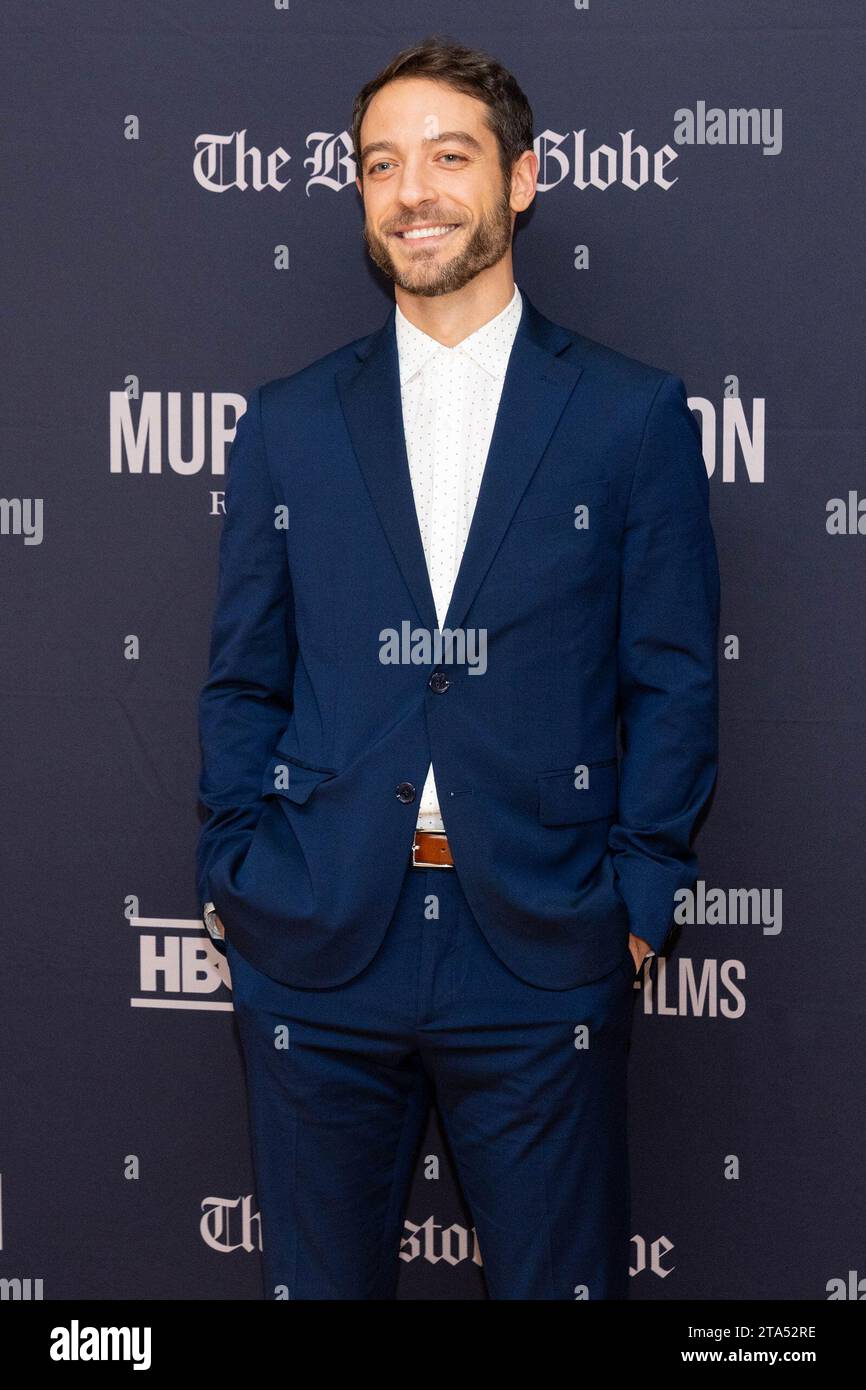 Boston, MA, USA. 28th Nov, 2023. Producer Jake Rogal attends Murder in ...