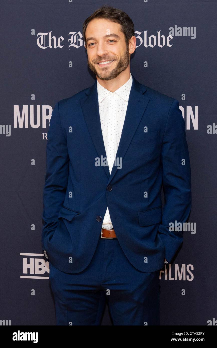 Boston, MA, USA. 28th Nov, 2023. Producer Jake Rogal attends Murder in ...