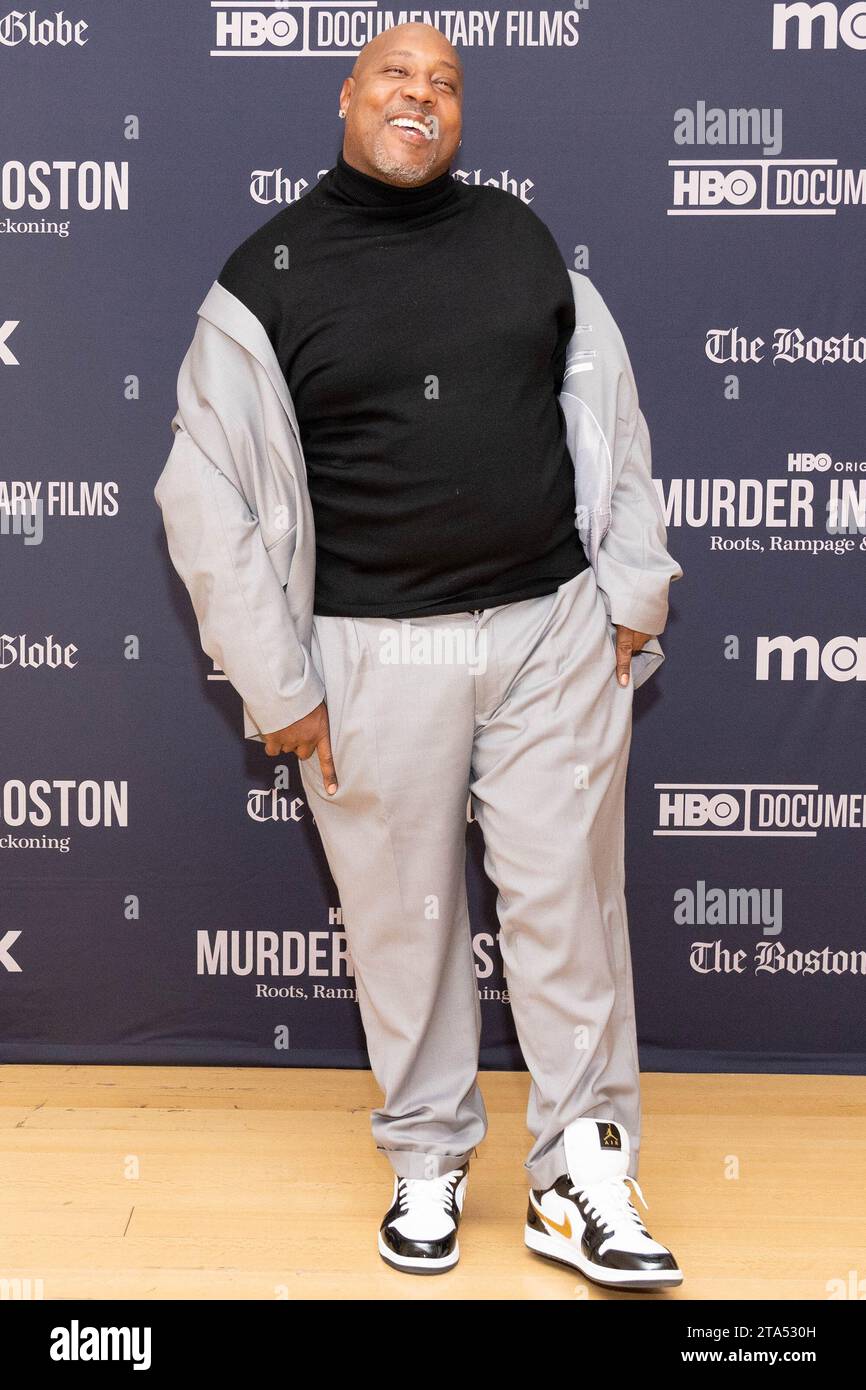 Boston, MA, USA. 28th Nov, 2023. Joey Bennett attends Murder in Boston ...