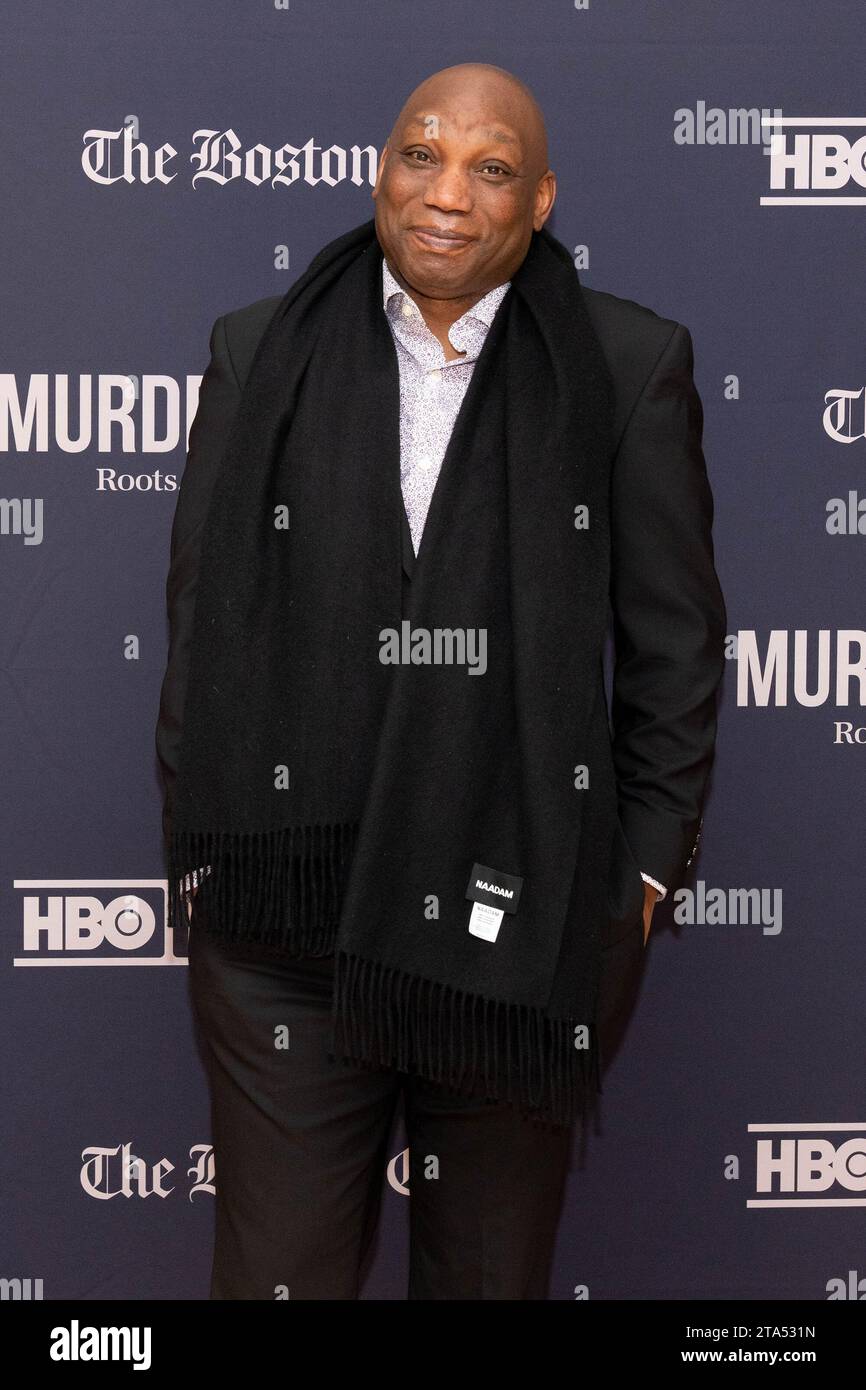 Boston, MA, USA. 28th Nov, 2023. Howard Bryant attends Murder in Boston ...