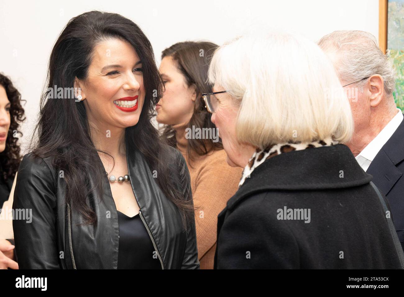 BOSTON, MA - NOVEMBER 28: Linda Pizzuti Henry attends Murder in Boston ...