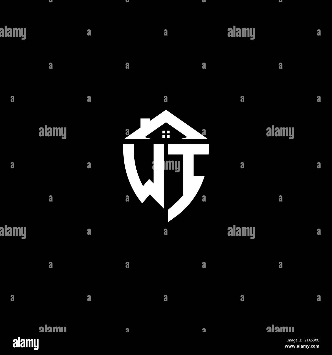 Wi initials logo hi-res stock photography and images - Alamy