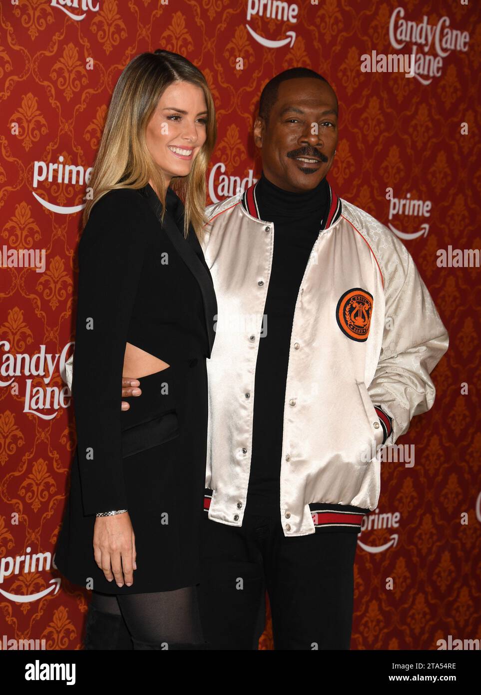 Los Angeles, Ca. 28th Nov, 2023. Paige Butcher and Eddie Murphy at the ...