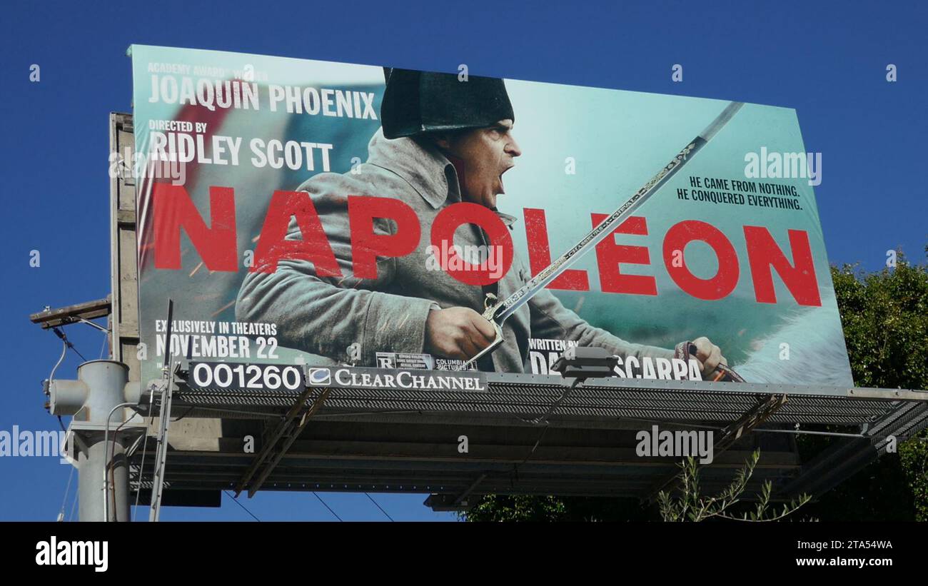 Los Angeles, California, USA 28th November 2023 Ridley Scott Napoleon ...