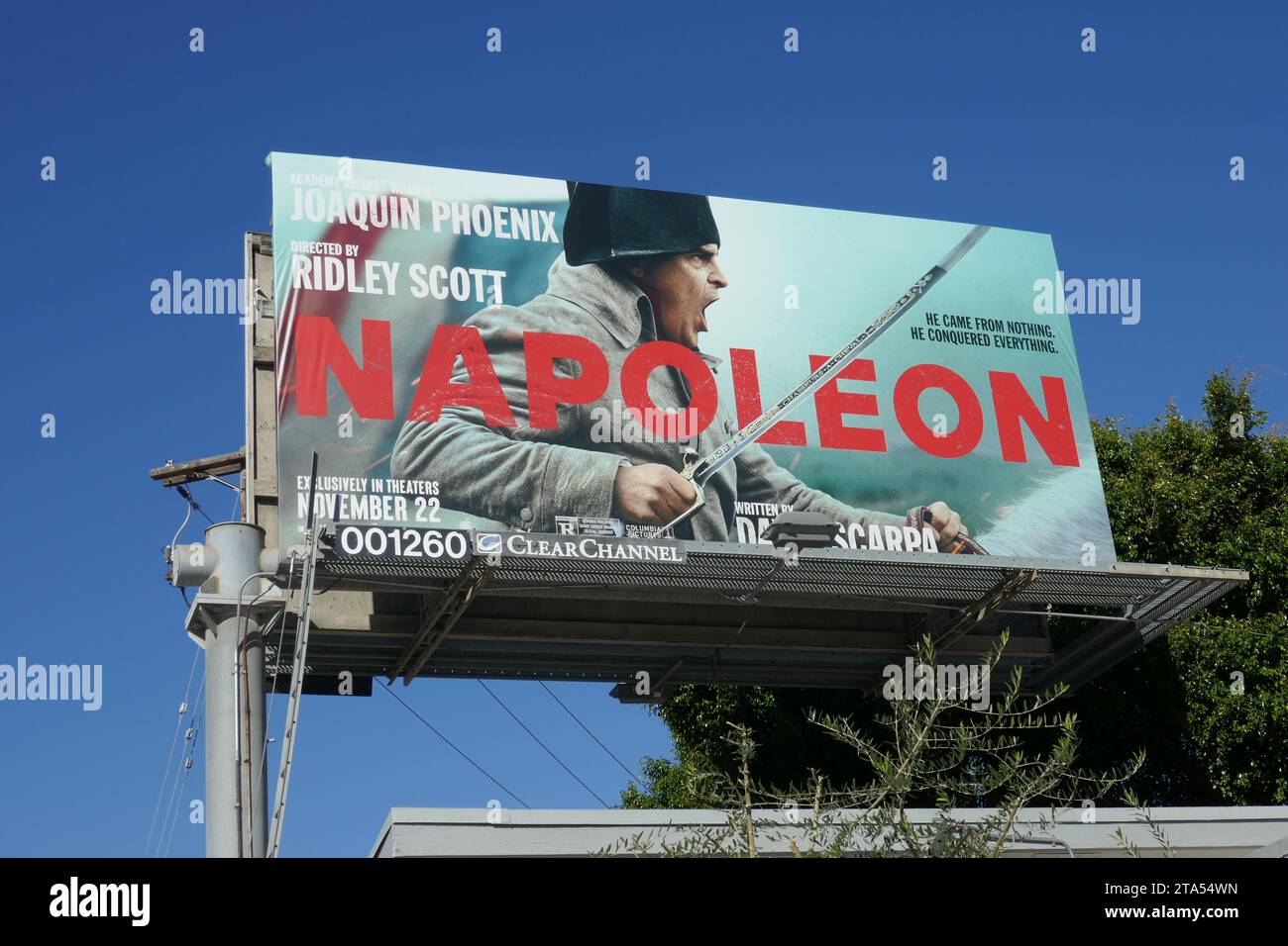 Los Angeles, California, USA 28th November 2023 Ridley Scott Napoleon ...