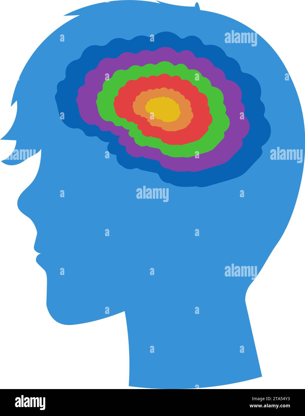 Autism Spectrum Illustration Stock Vector Image And Art Alamy