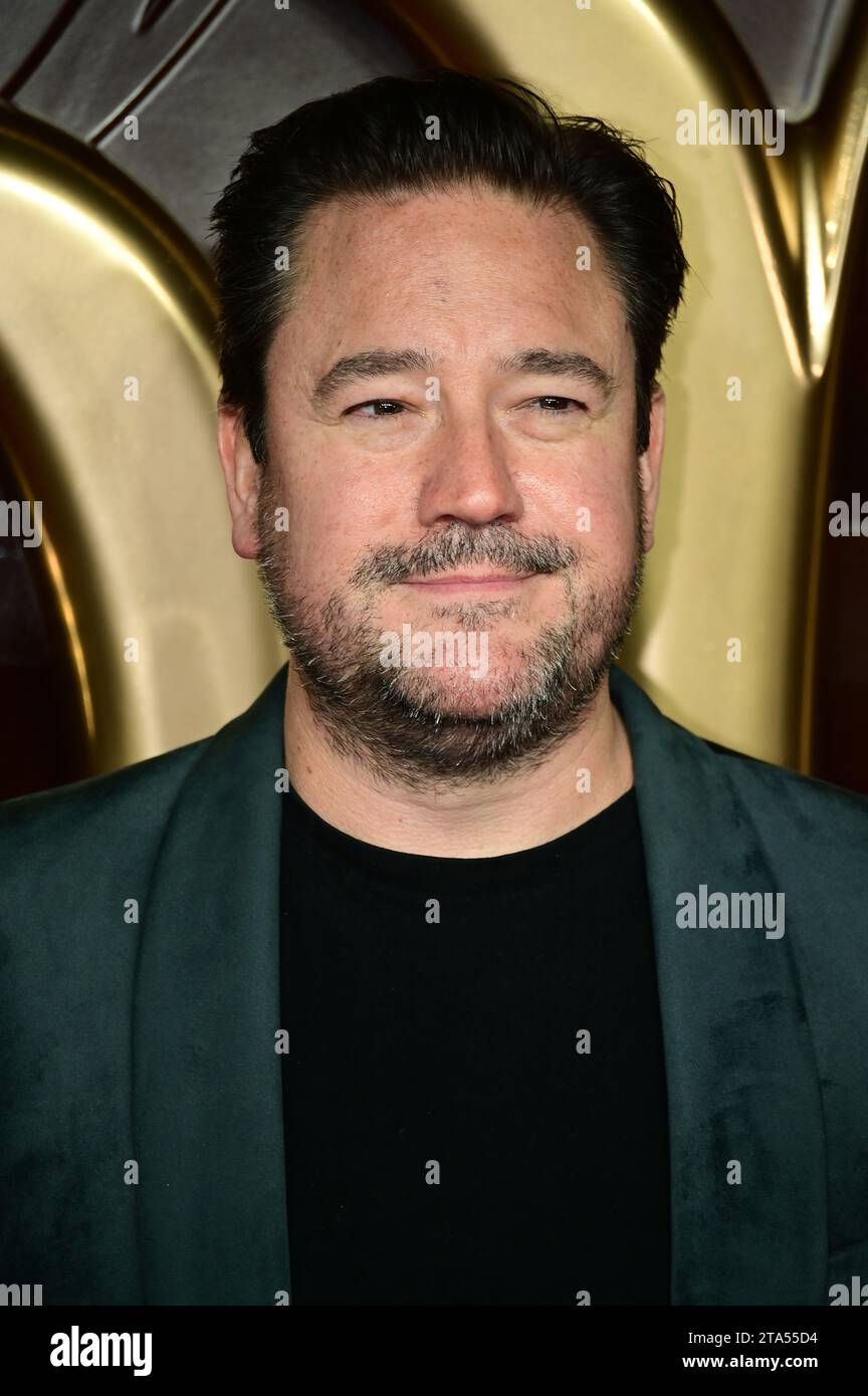 London, UK. 28th Nov, 2023. Rufus Jones attends the Warner Bros ...