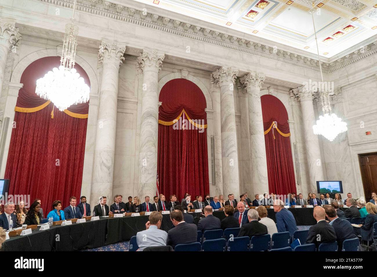 Washington, United States. 13th Sep, 2023. Tech leaders and bipartisan ...