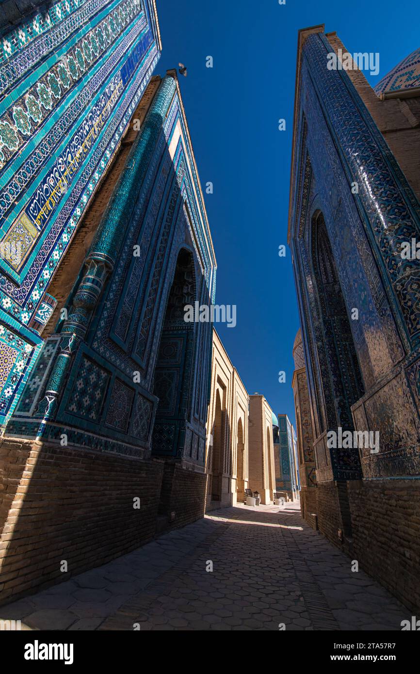 JUNE 24, 2023, SAMARKAND, UZBEKISTAN: Beautiful Historical cemetery of ...