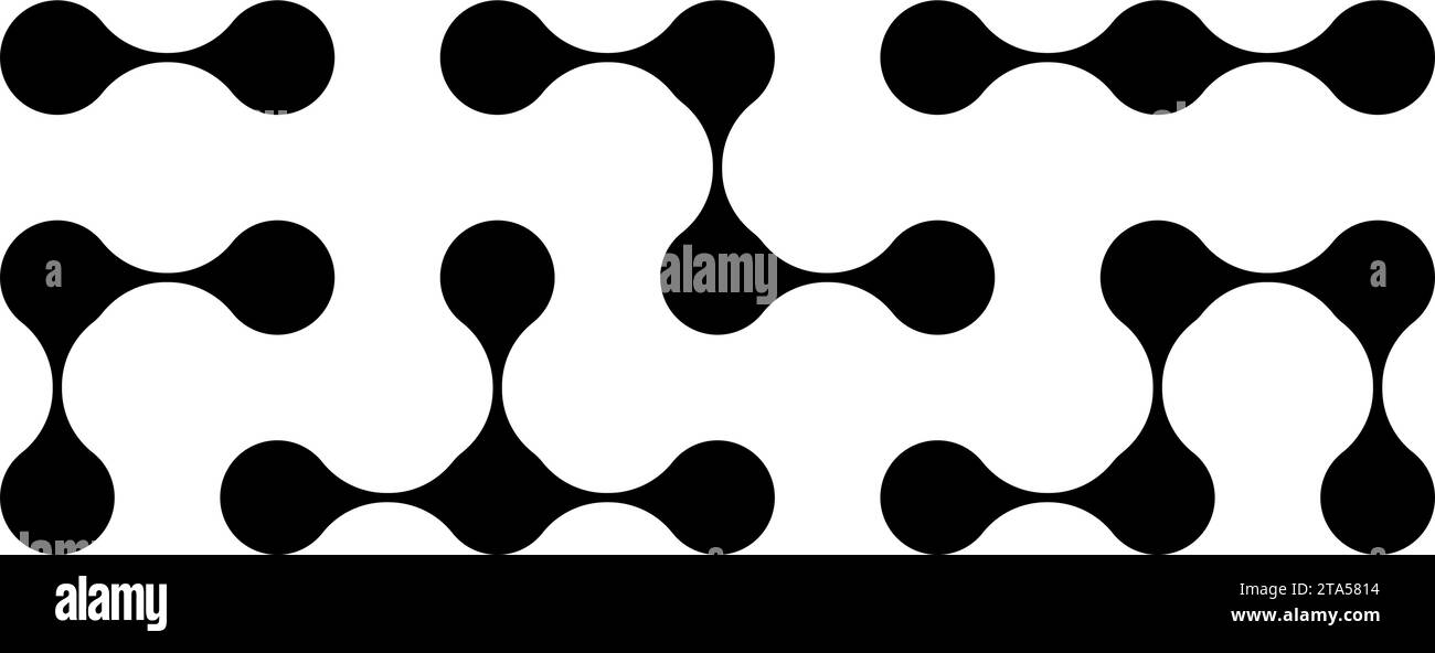 Black Metaball Set Liquid Connected Blobs Morph Dots Pattern Collection Thin Integration