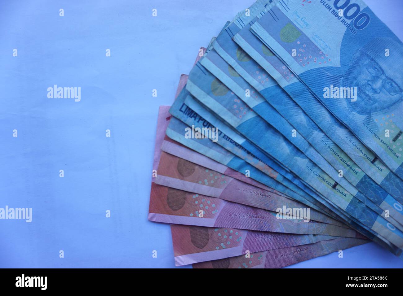 Stock photo of Indonesian rupiah, the official currency of Indonesia ...