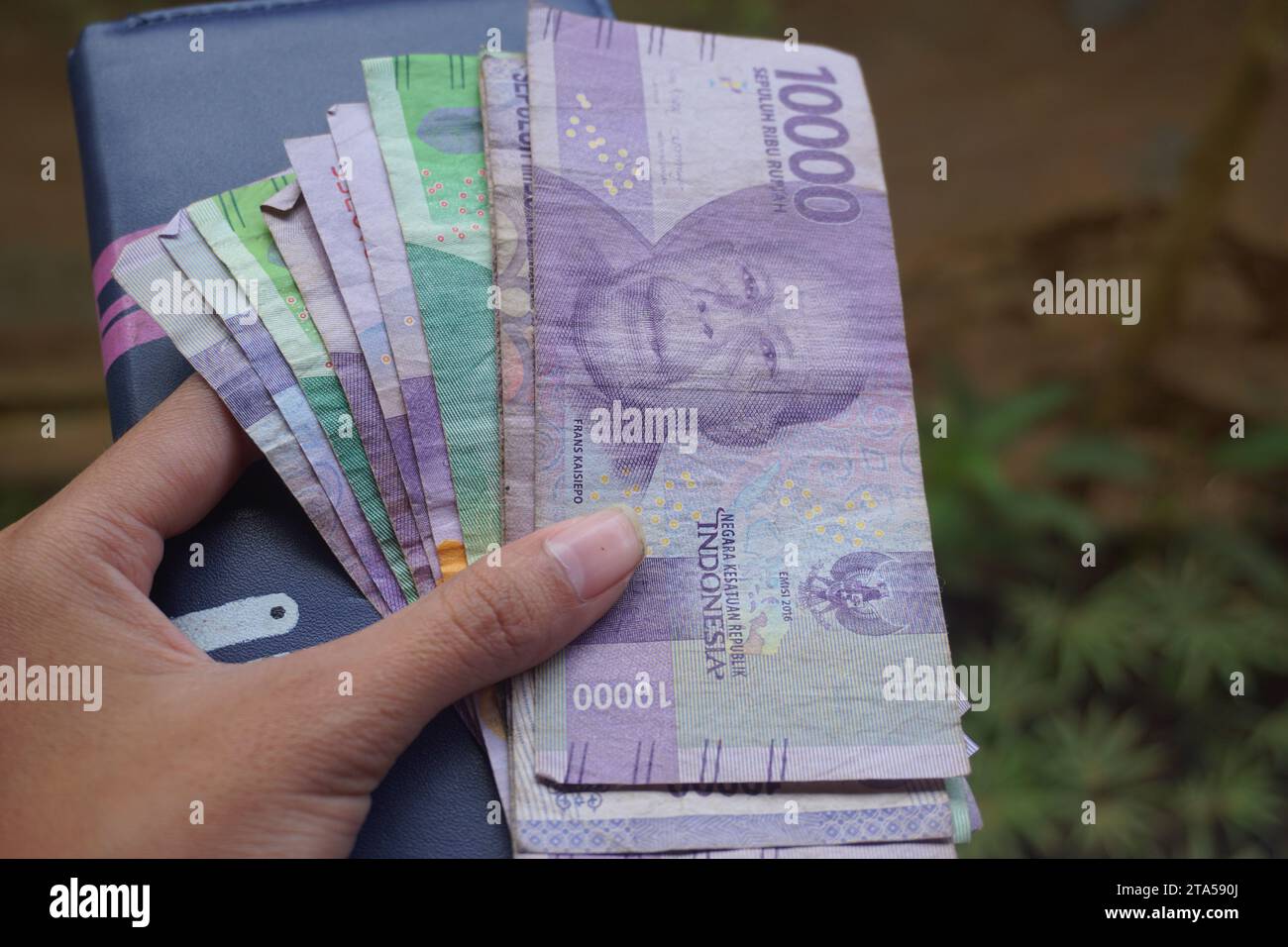 Stock photo of Indonesian rupiah, the official currency of Indonesia ...