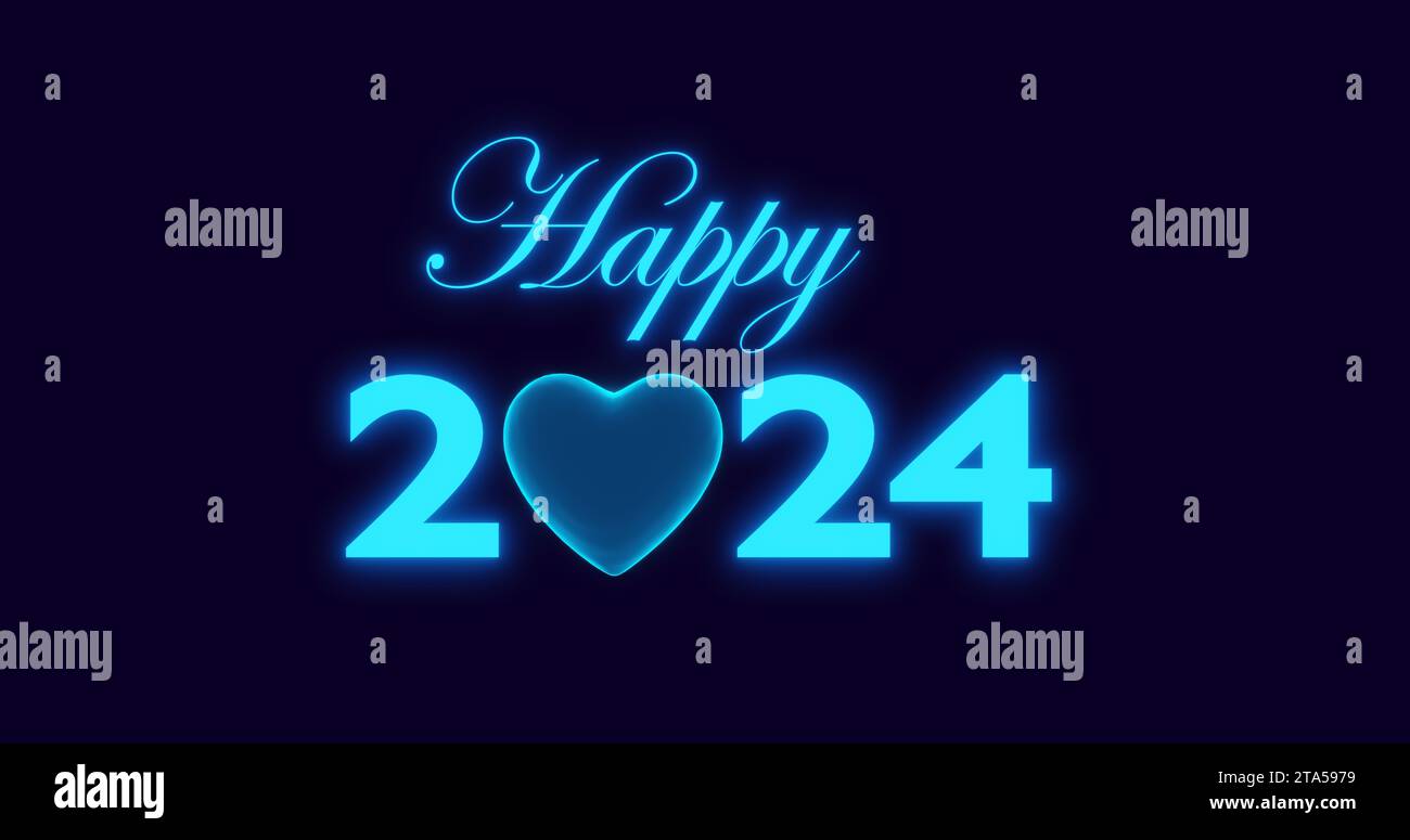 2024 neon hi-res stock photography and images - Alamy