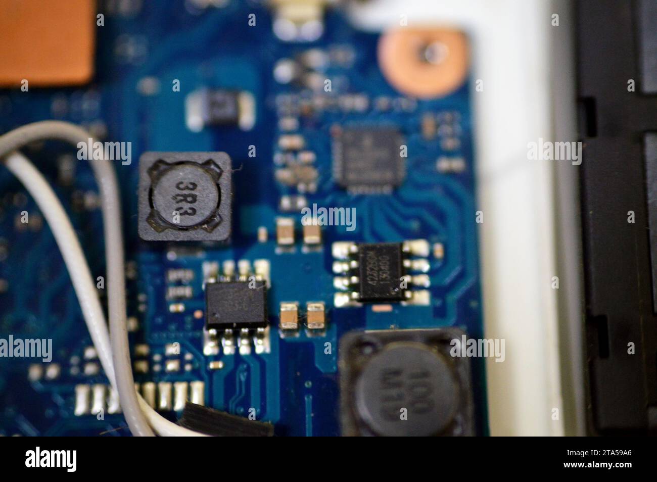 Electronic components of laptop hi-res stock photography and images - Alamy