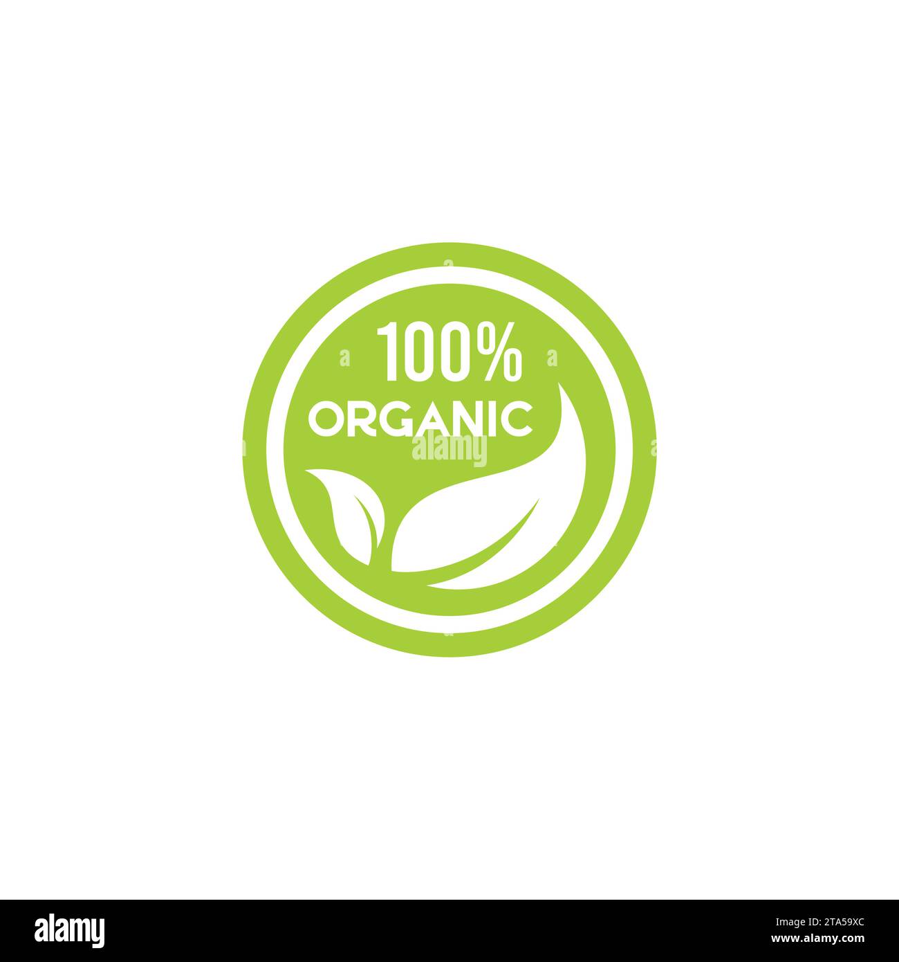 Organic Logo Symbol. Stamp Organic Food Stock Vector Image & Art - Alamy