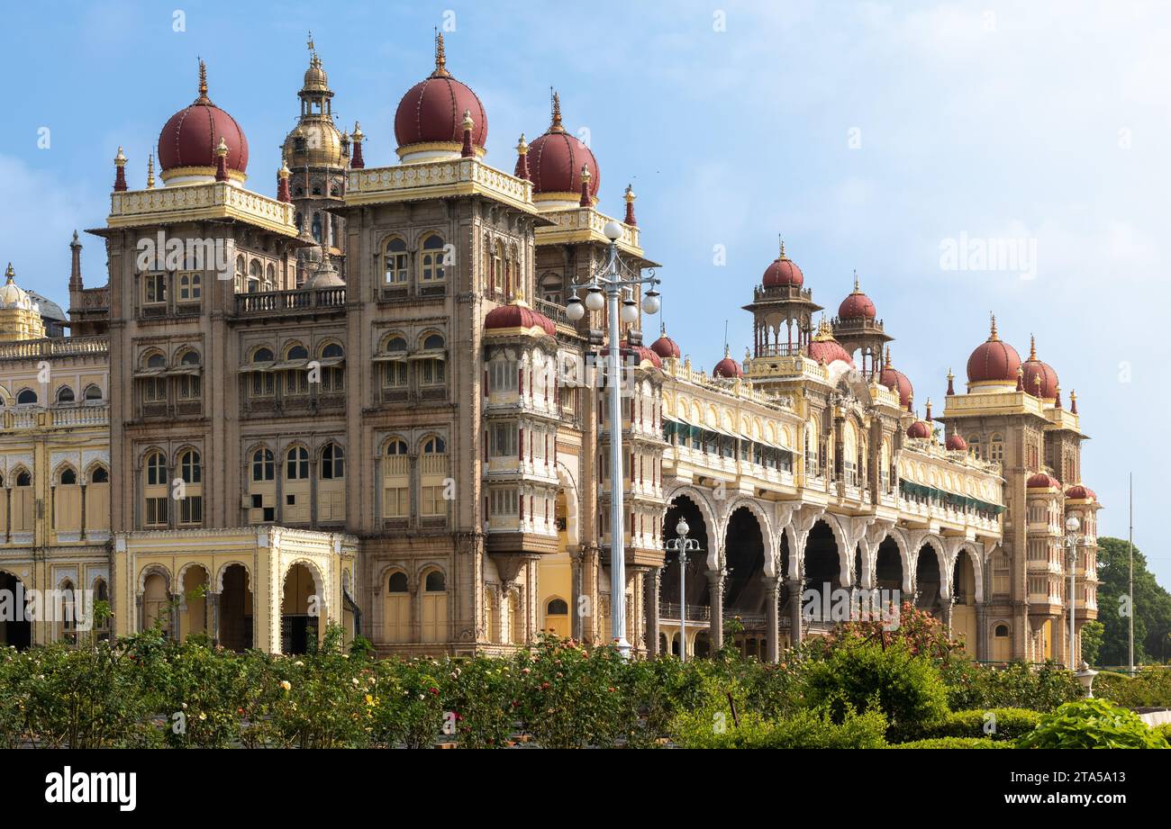 Mysore Palace, also known as Amba Vilas Palace at Mysore, Karnataka ...