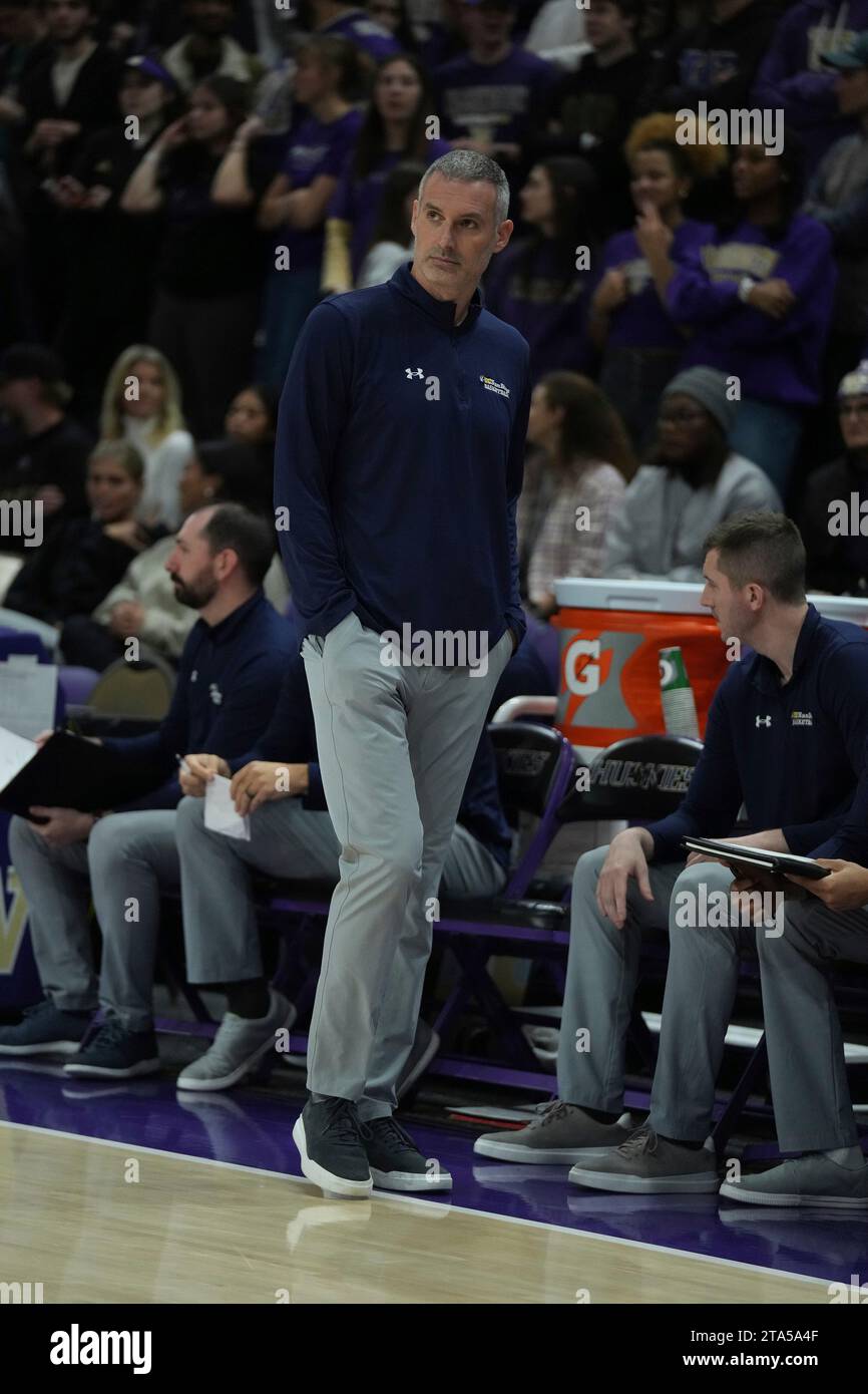 SEATTLE, WA - NOVEMBER 28: UC San Diego Tritons UC San Diego Tritons ...