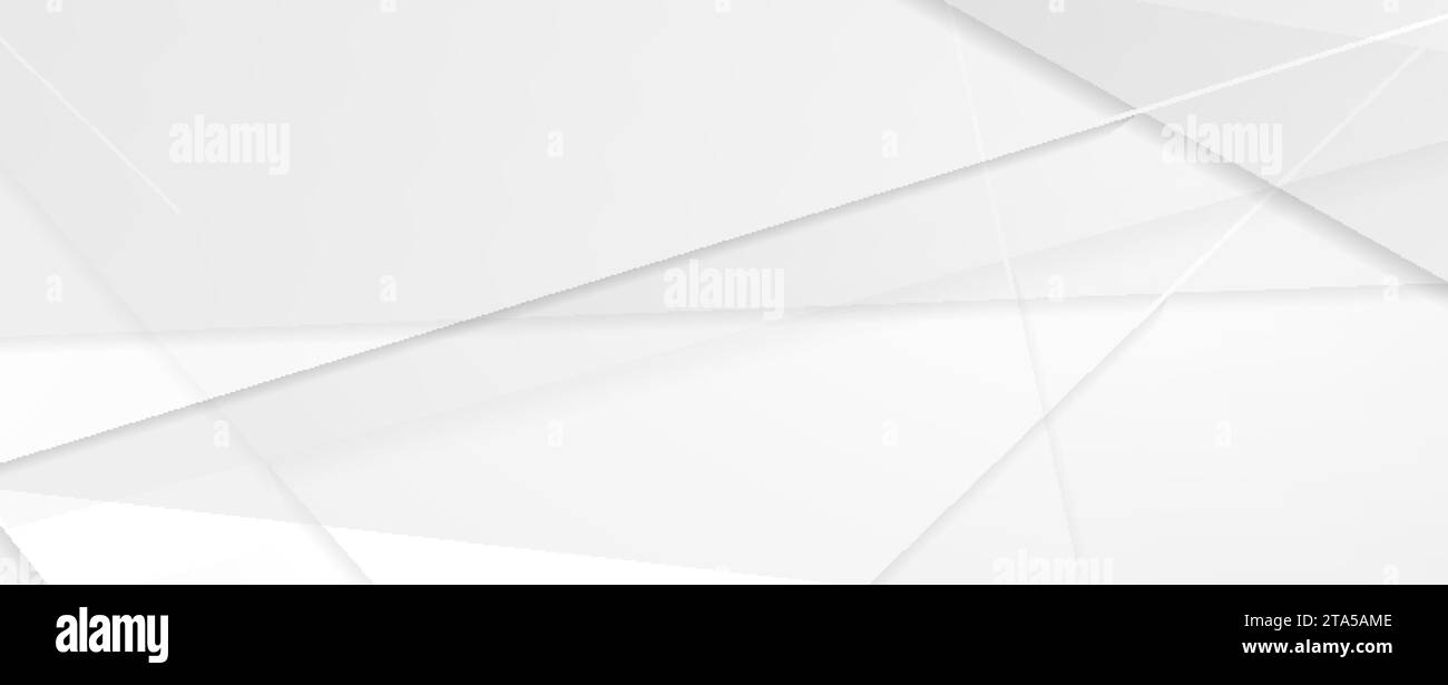 Light grey minimal polygonal tech abstract background. Vector banner design Stock Vector Image ...