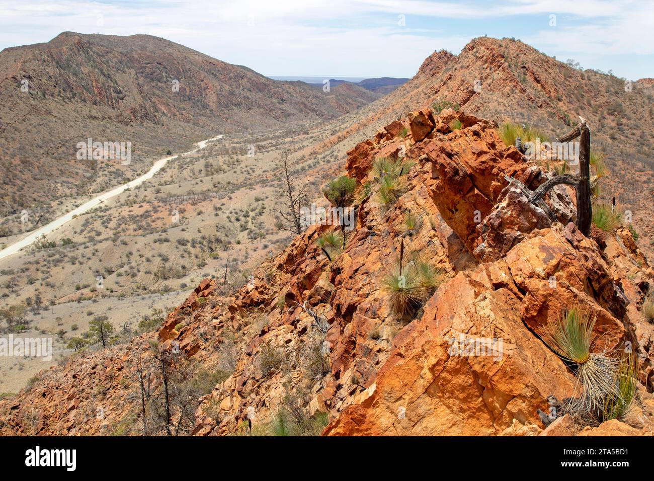 Summit of Griselda Hill, Arkaroola Wilderness Sanctuary Stock Photo - Alamy
