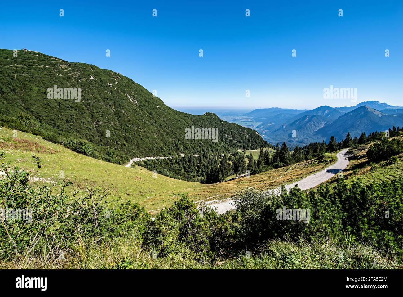 Der Herzogstand ist ein Berg in den Bayerischen Voralpen mit 1731 m ü. NHN nordwestlich des ...