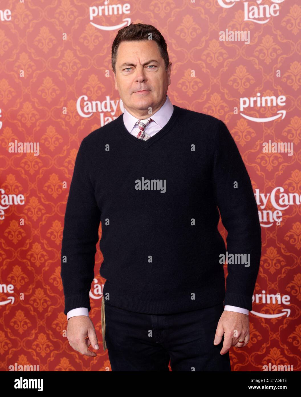 Los Angeles, United States. 28th Nov, 2023. Cast member Nick Offerman ...