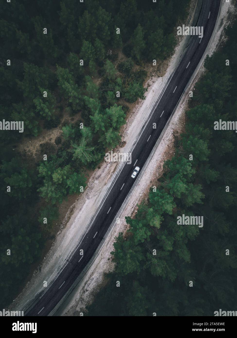 Car birdseye view hi-res stock photography and images - Alamy