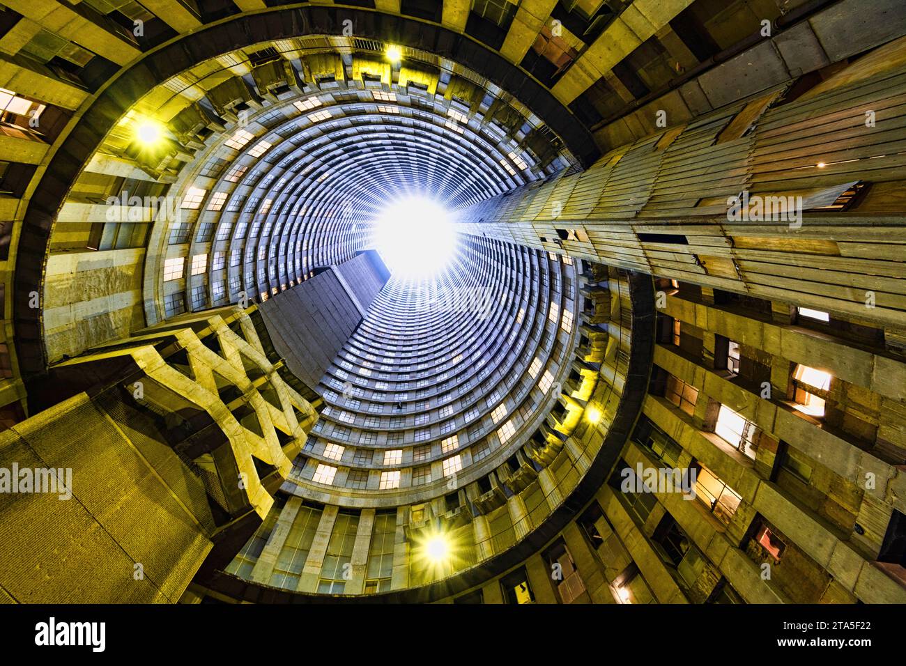 Cylindrical apartments hi-res stock photography and images - Alamy