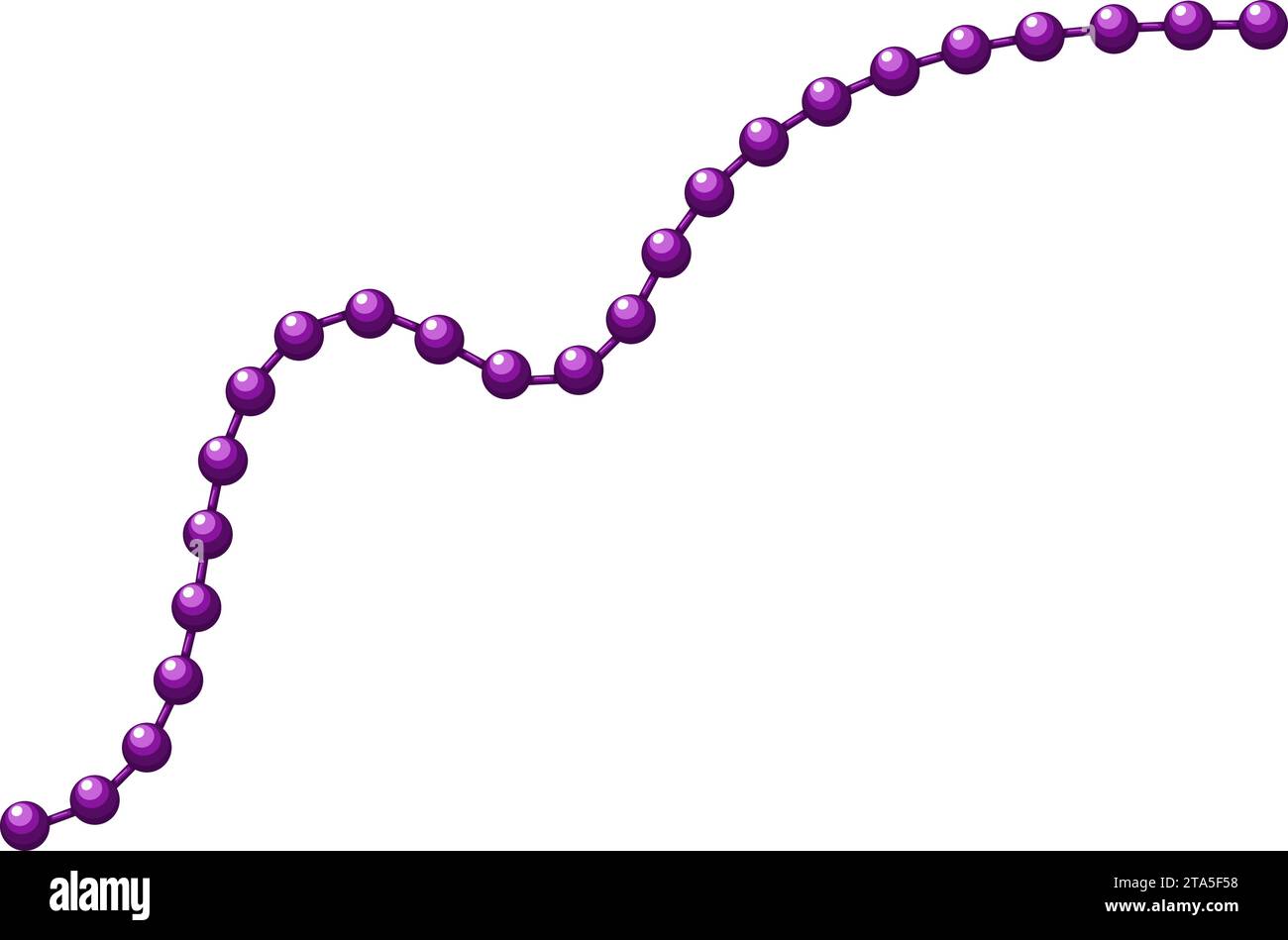 Mardi gras carnival beads. Vector illustration Stock Vector Image & Art ...