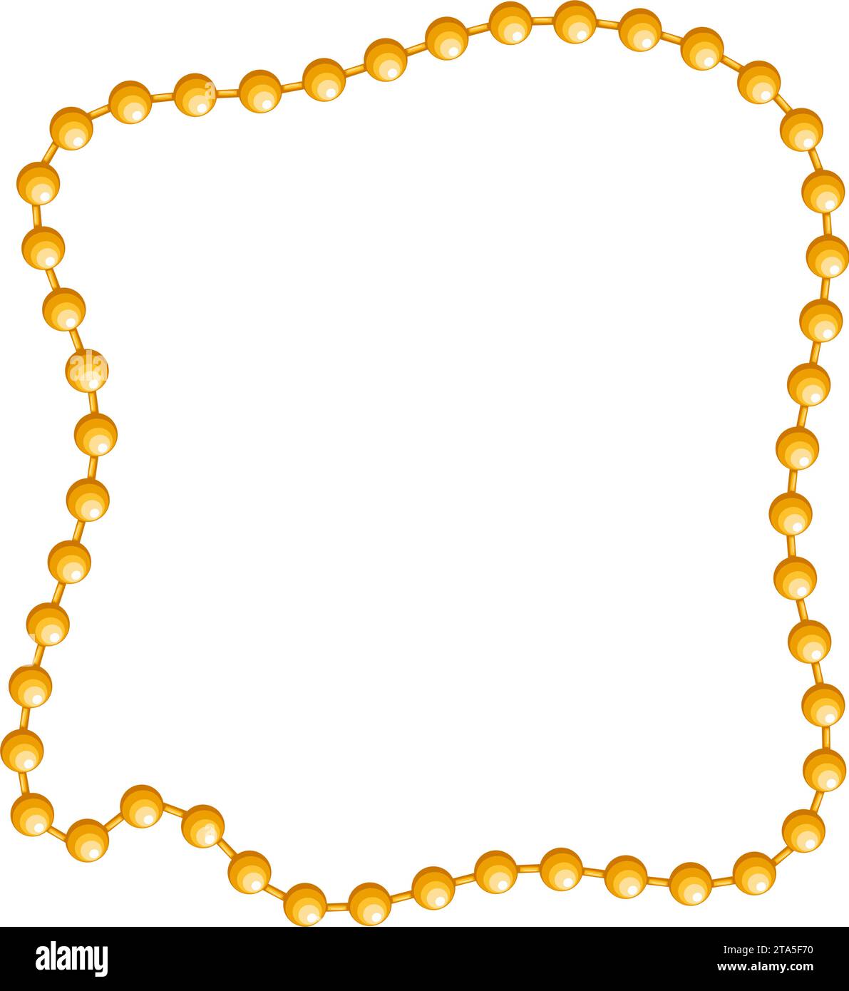 Mardi gras carnival beads. Vector illustration Stock Vector Image & Art ...