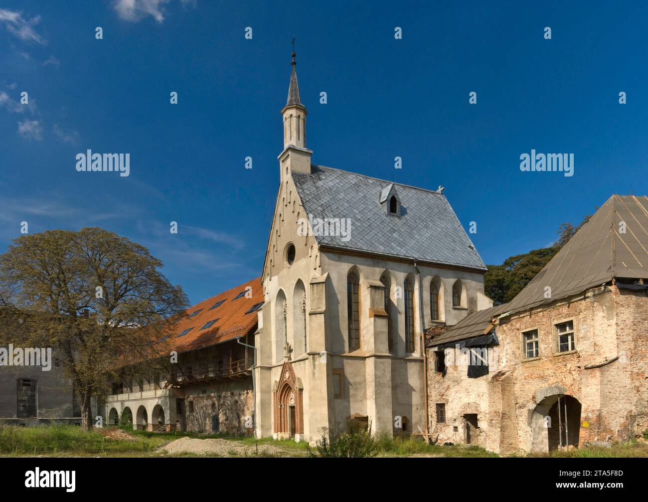 Saint Thomas Chapel at Piast Castle (Zamek Piastowski), before ...