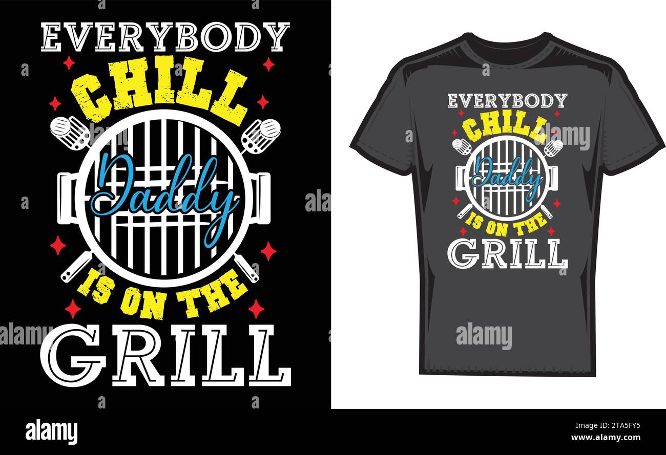 Daddy chef Stock Vector Images - Alamy